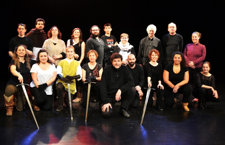 Stage d'escrime artistique. L'épée à deux mains.